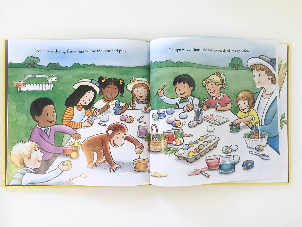 Easter with Curious George – Practically Apparent