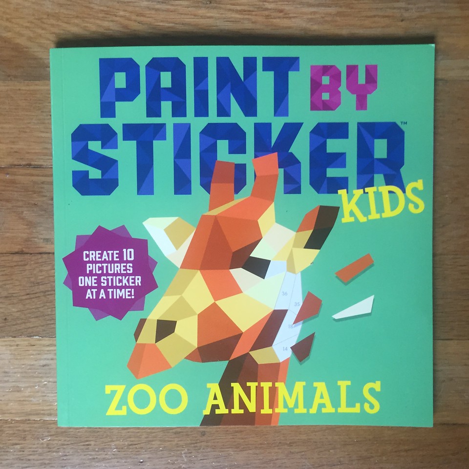 Paint by Sticker Kids Activity Book – Practically Apparent