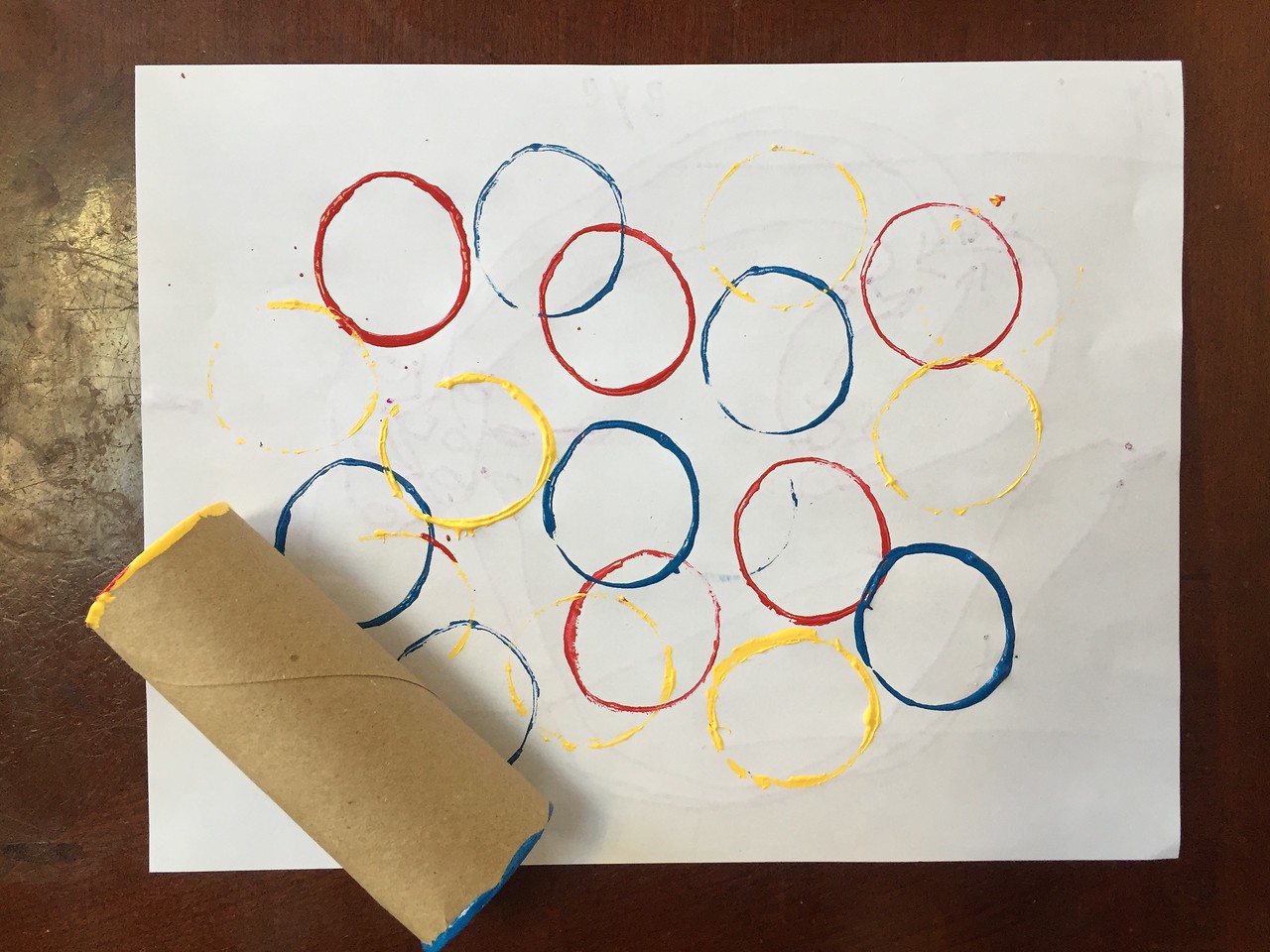 Toilet Tube Stamp Art – Practically Apparent