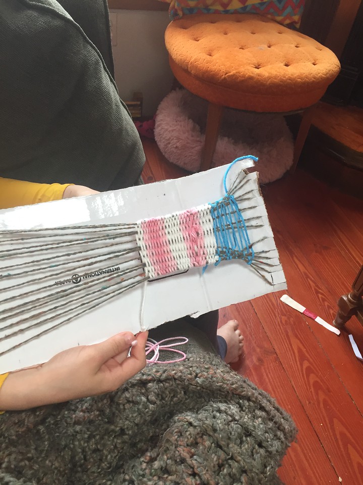 Simple Weaving Project for Kids – Practically Apparent