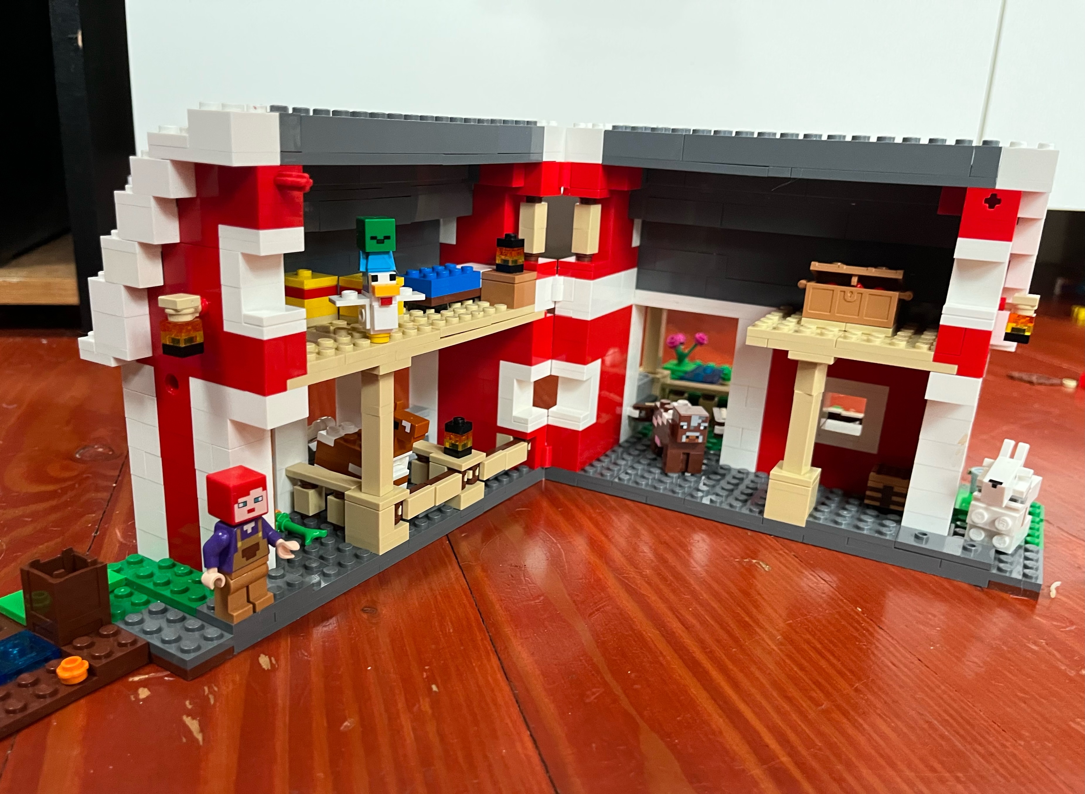 LEGO Minecraft Farm – Practically Apparent