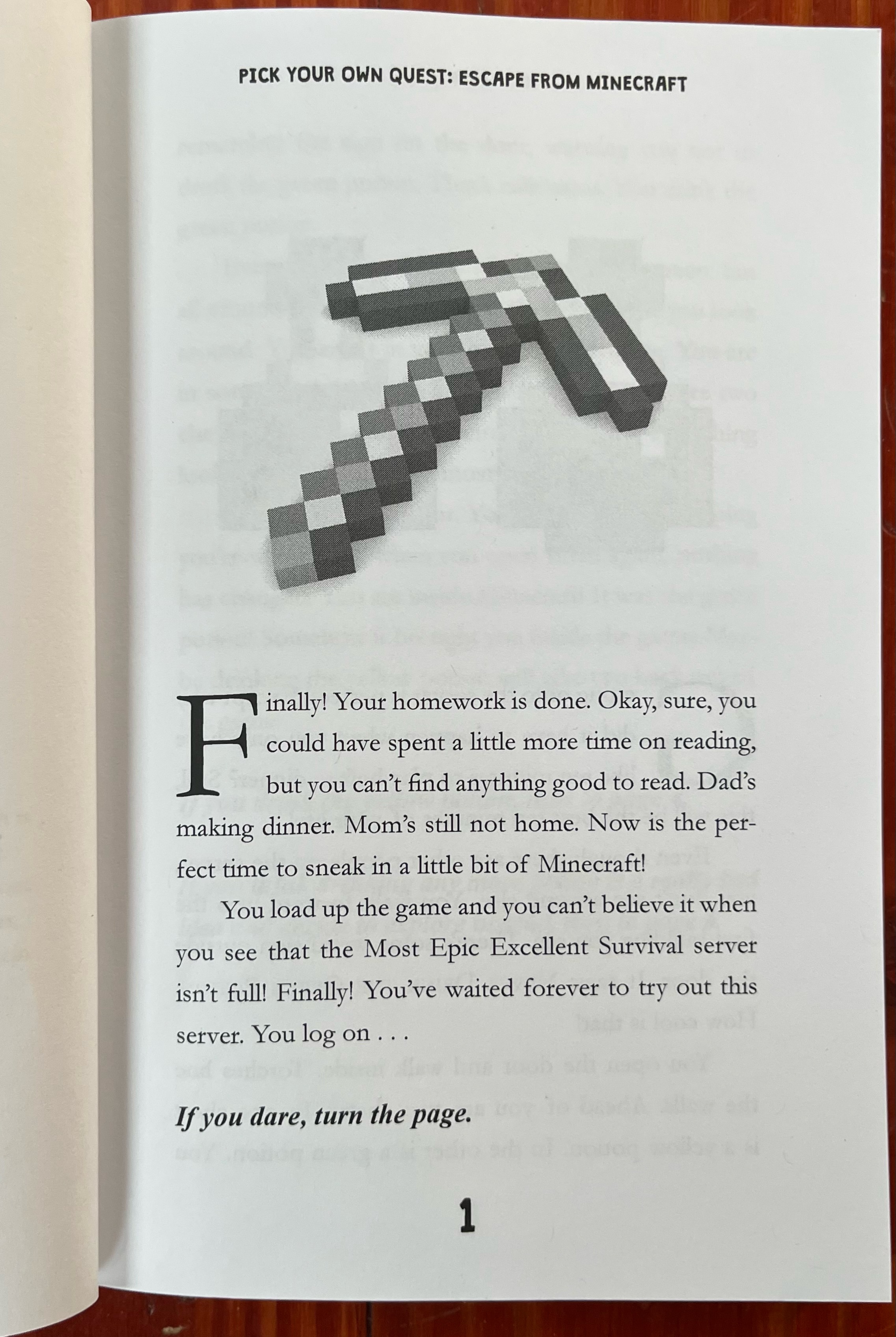 Kids’ Book Review: Pick Your Own Quest Escape from Minecraft ...