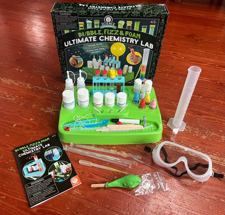 Bubble, Fizz, and Pop With This Science Kit for Kids – Practically Apparent