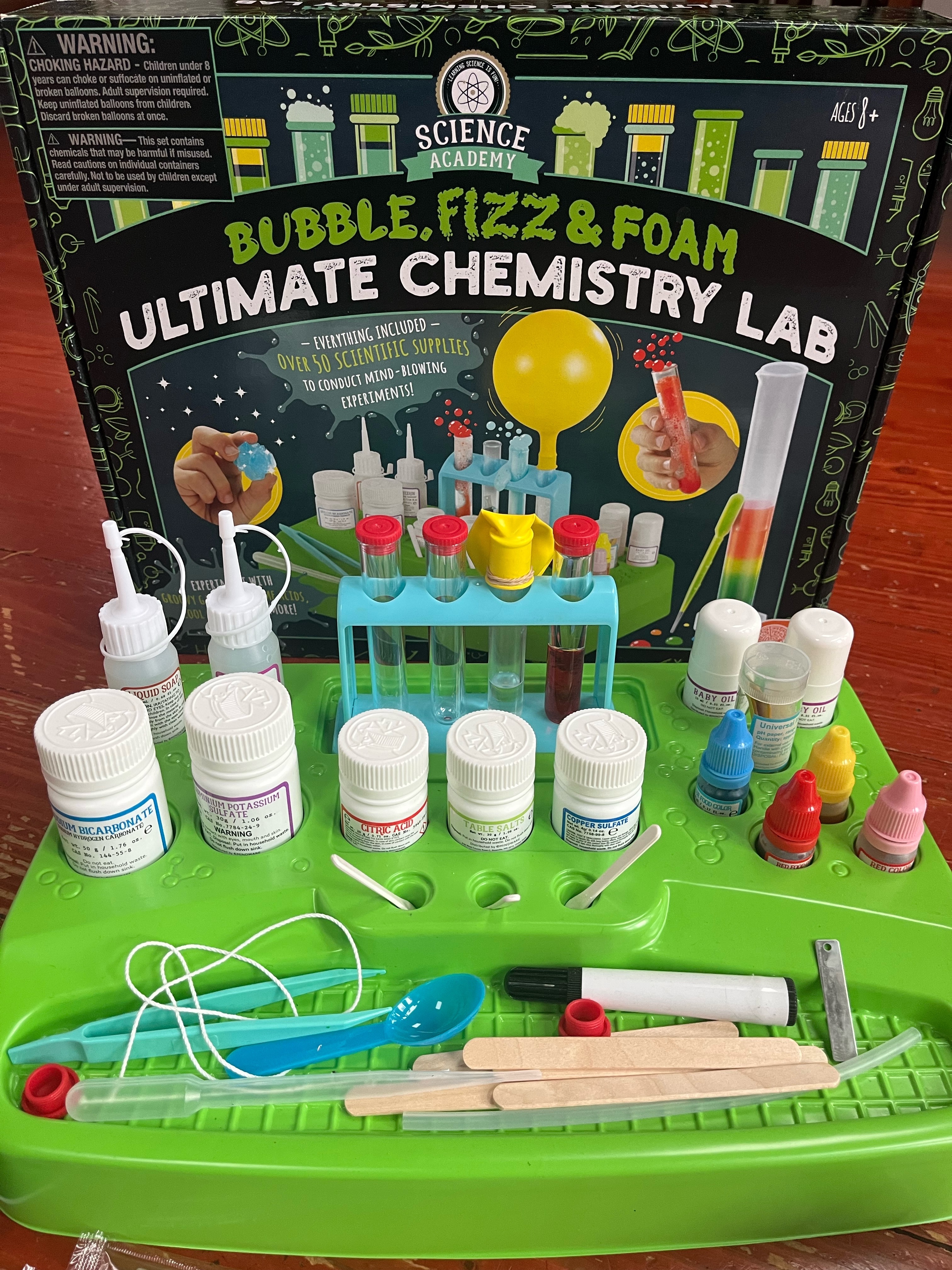 Bubble, Fizz, and Pop With This Science Kit for Kids – Practically Apparent