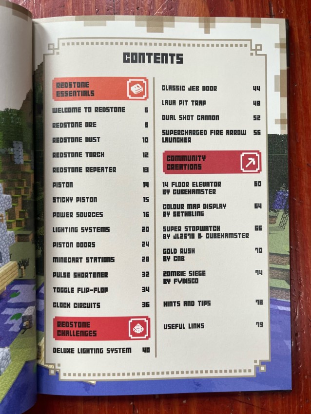 Minecraft Redstone Handbook for Kids – Practically Apparent