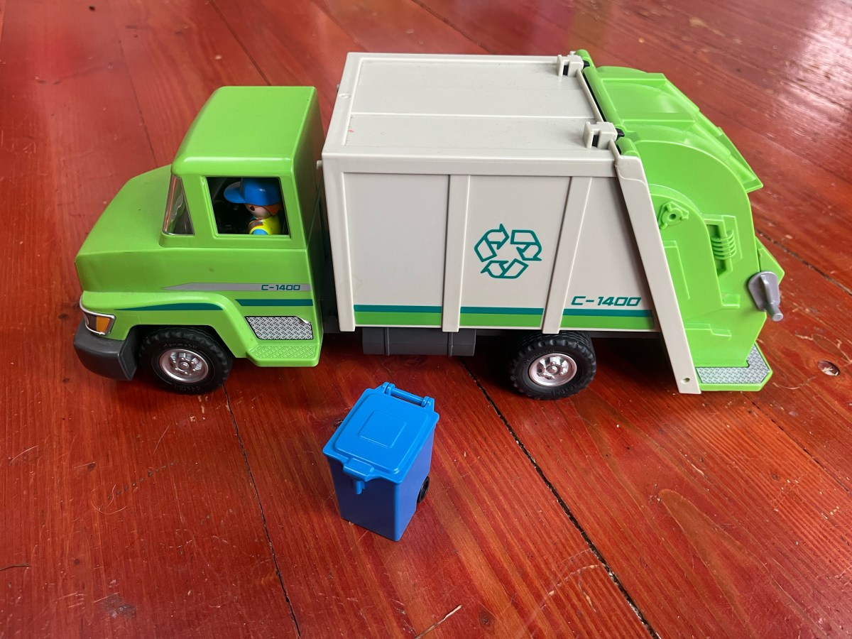 Inspire Kids With This Recycling Truck Toy – Practically Apparent