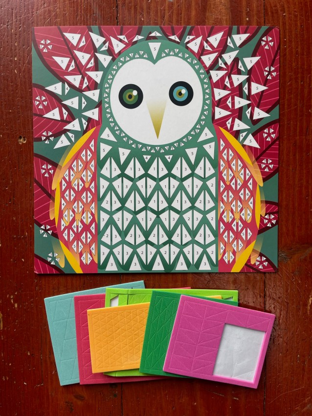 Try This Mess Free Sticker Mosaic Craft For Kids – Practically Apparent